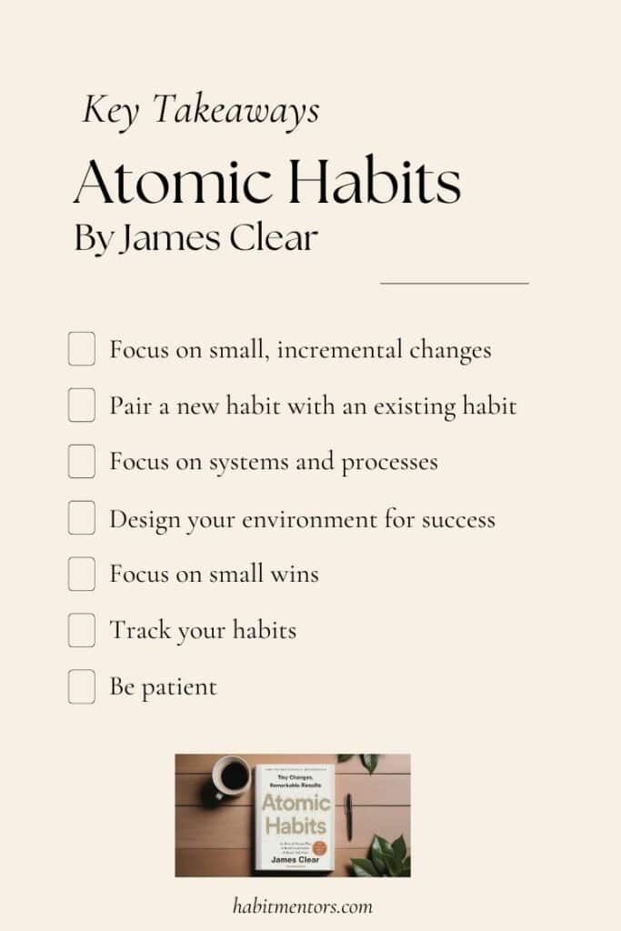 Atomic Habits di James Clear: I Concetti Fondamentali | Habit Mentors