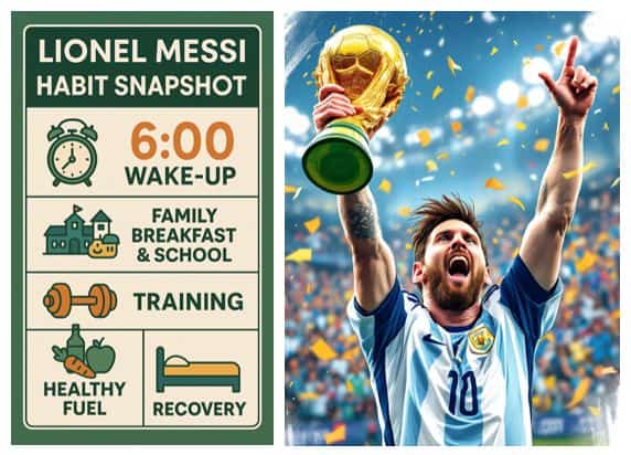 Play Like a Pro, Live Like a Human: Lionel Messi’s Daily Routine ...